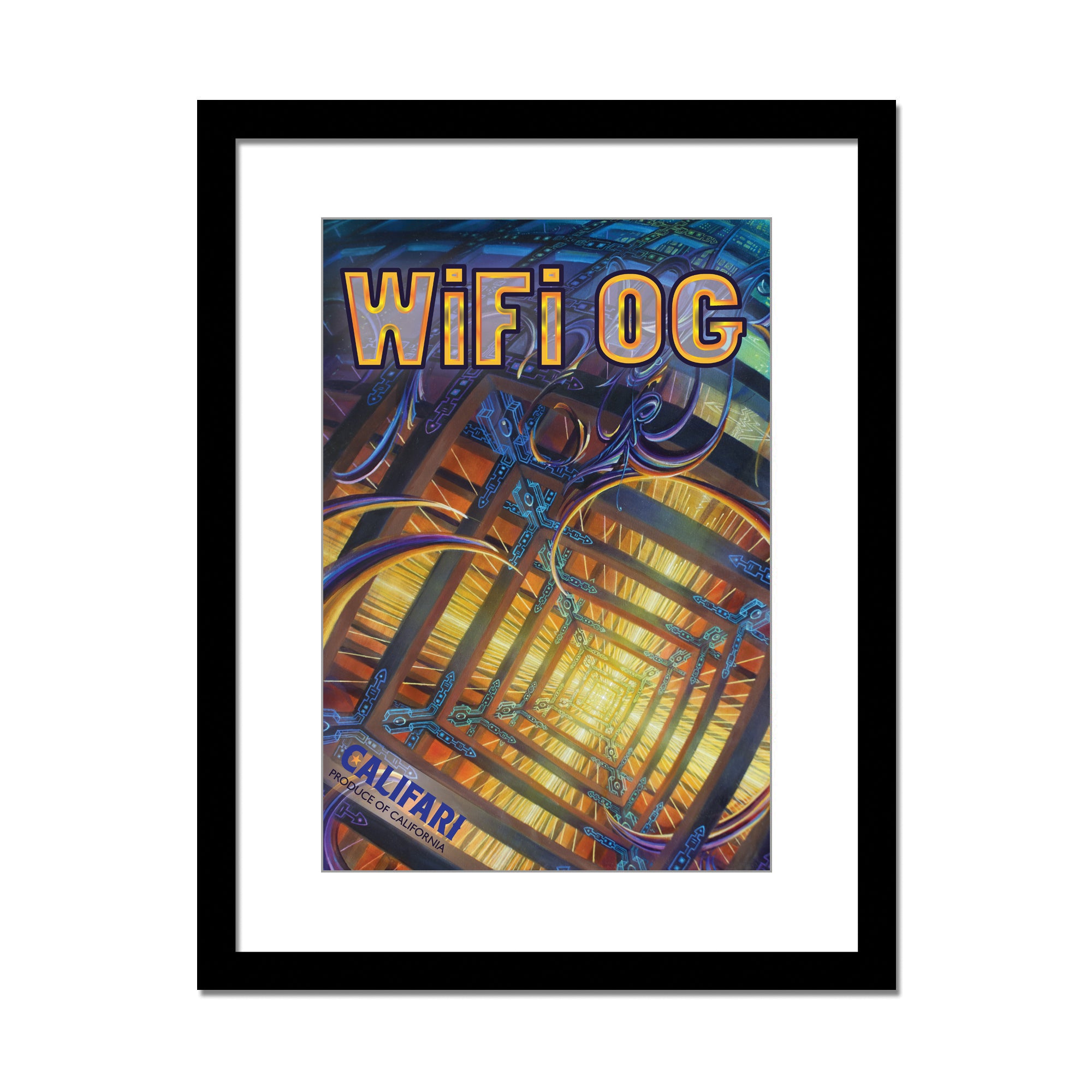 WiFi OG 13 x 19 Poster – Califari